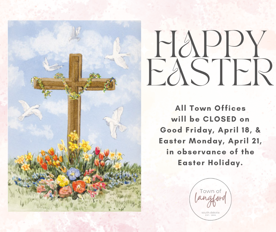 Town Offices Closed | Easter Monday